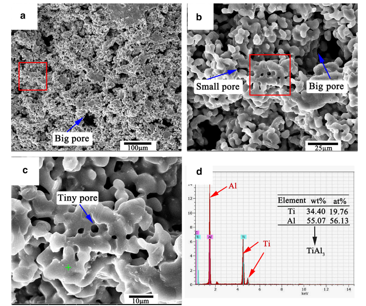 Microstructure Evolution and Pore Formation Mechanism of Porous TiAl3 ...