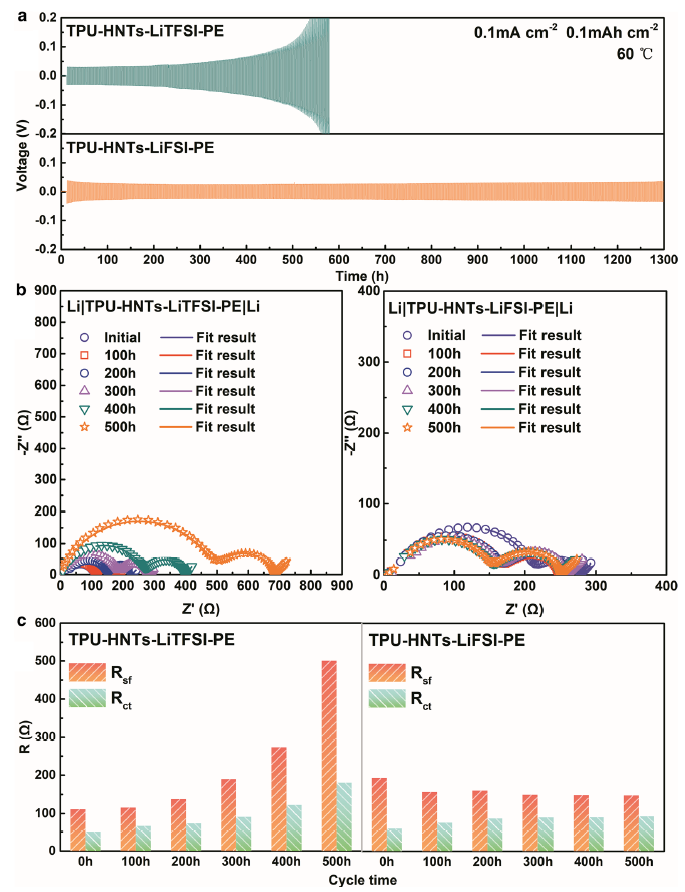 Effect of LiTFSI and LiFSI on Cycling Performance of Lithium Metal ...